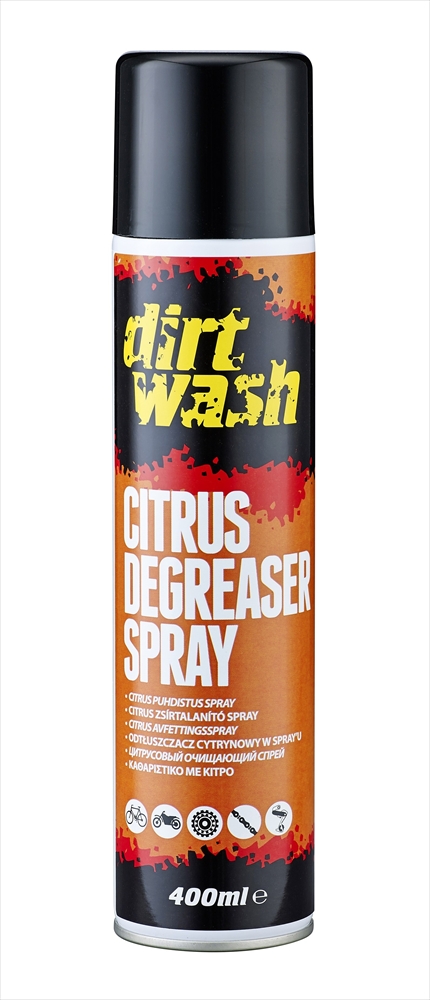 Dirtwash Citrus Degreaser Aerosol Spray (400ml)